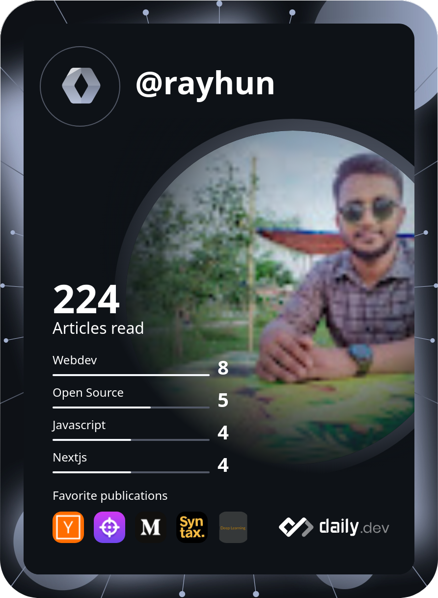Rayhun (Mohammad Rayhan) · GitHub
