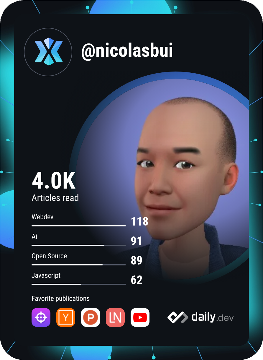 nicolasbui (Nicolas BUI) · GitHub