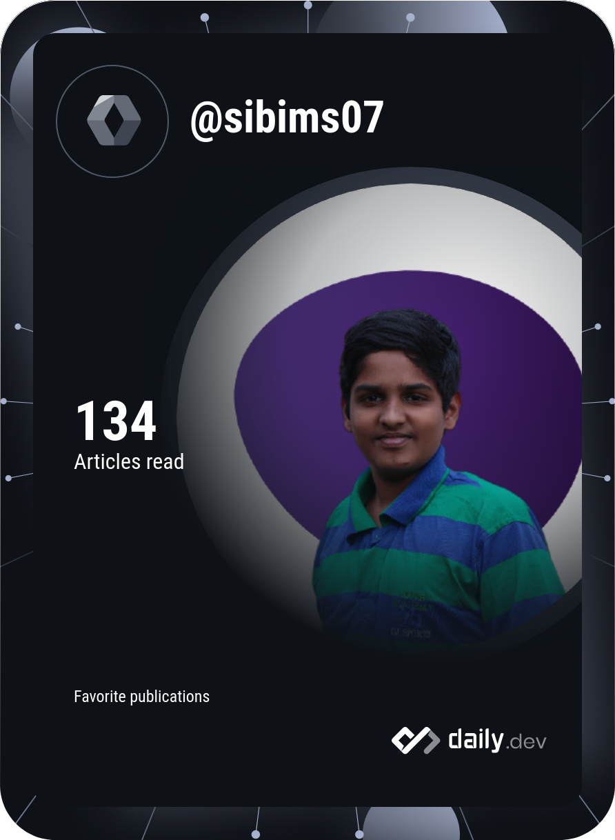 GitHub - sibims/sibims: Config files for my GitHub profile.