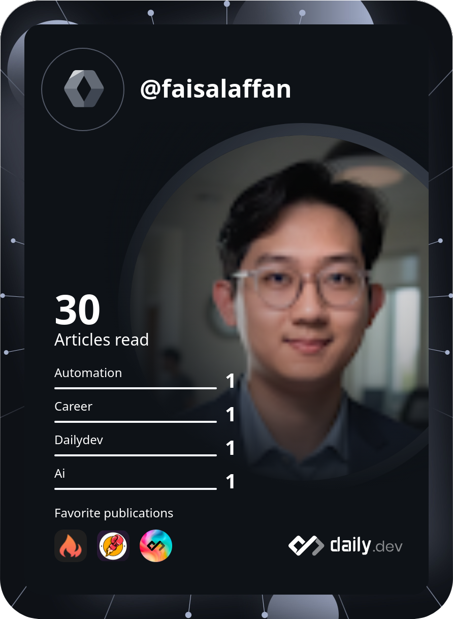 faisalaffan (Faisal Affan) · GitHub