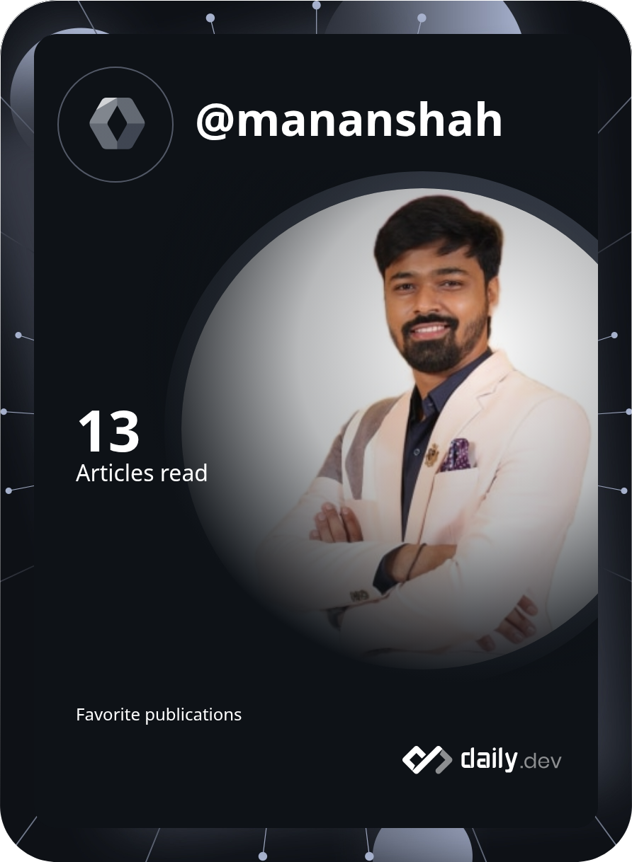 MananShah3654 (Manan N. Shah) · GitHub