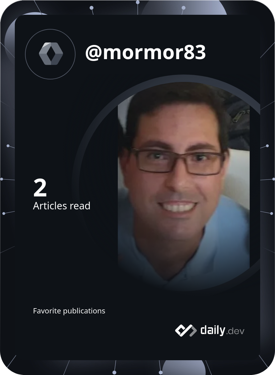 mormor83 (Mor) · GitHub