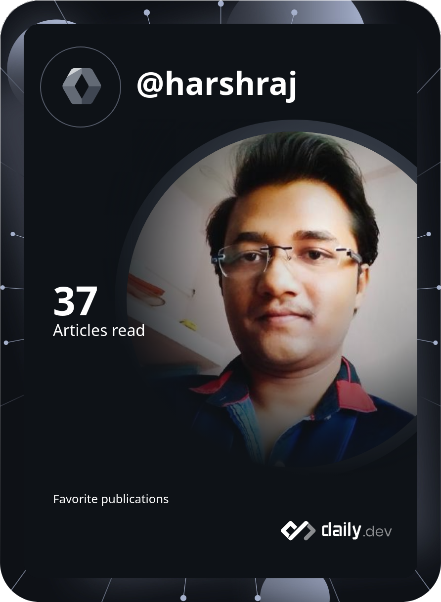 Harshraj9812 (Harsh Raj) · GitHub