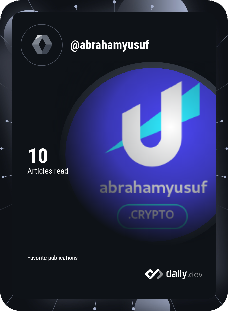 abraham-yusuf (Abraham Yusuf) · GitHub