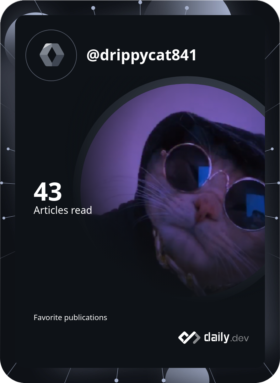 drippy-cat (DC) · GitHub