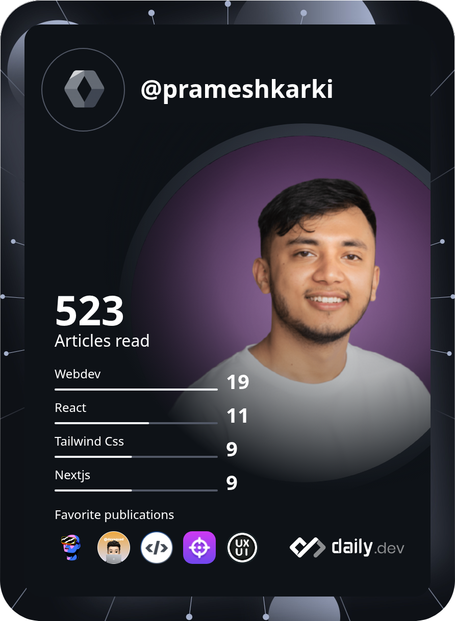 Pramesh Karki | A Software developer