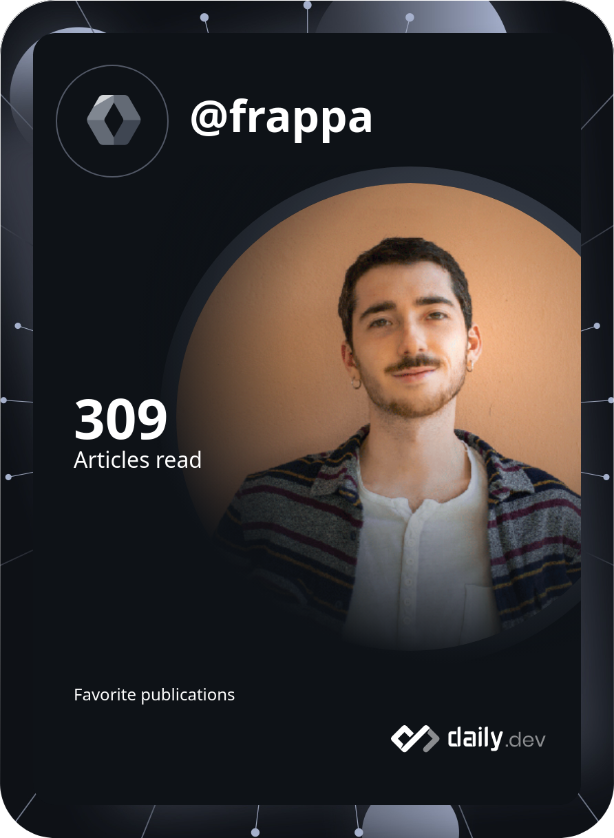 frappaaa (Francesco Luppi) · GitHub