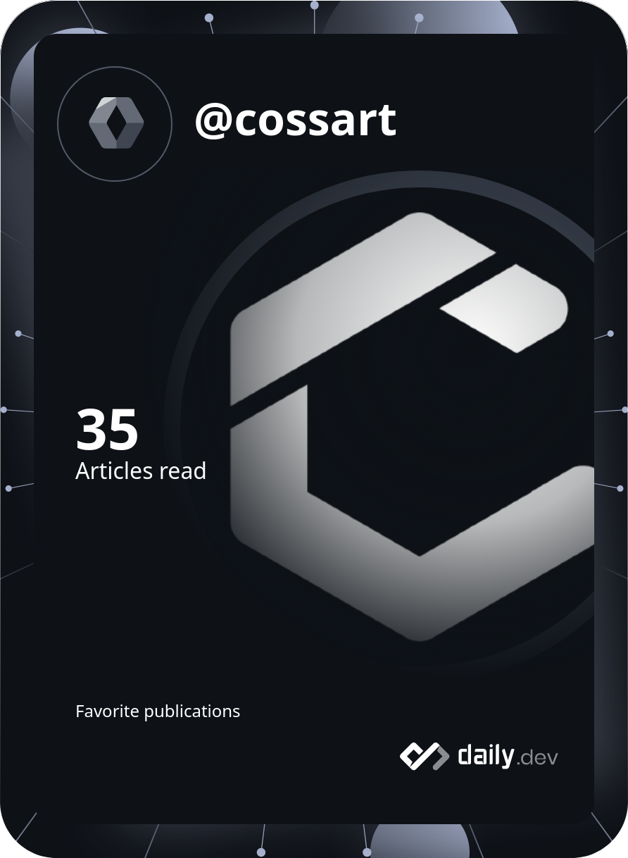 COSSART-FR (COSSART) · GitHub