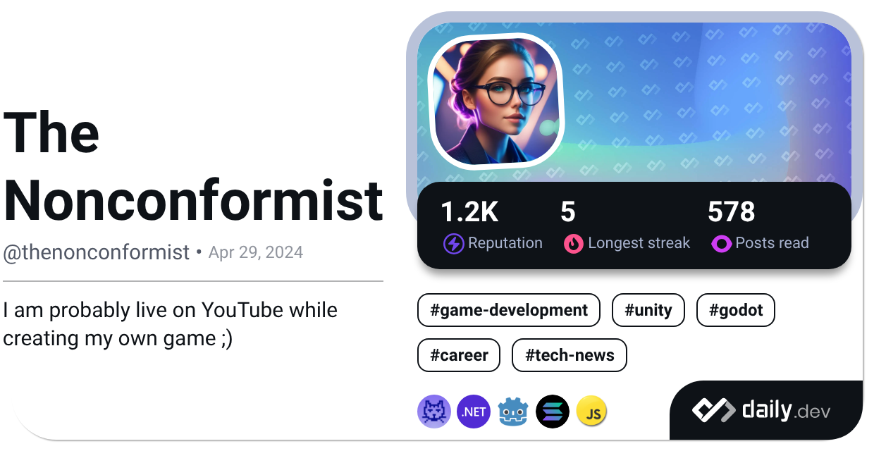 The Nonconformist (@thenonconformist) | daily.dev