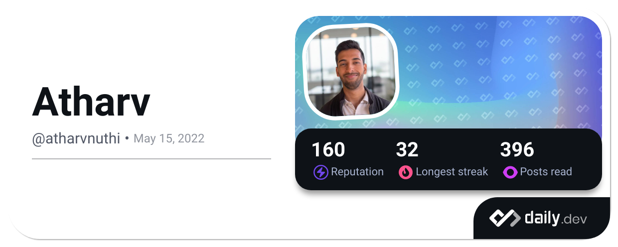 Atharv | daily.dev