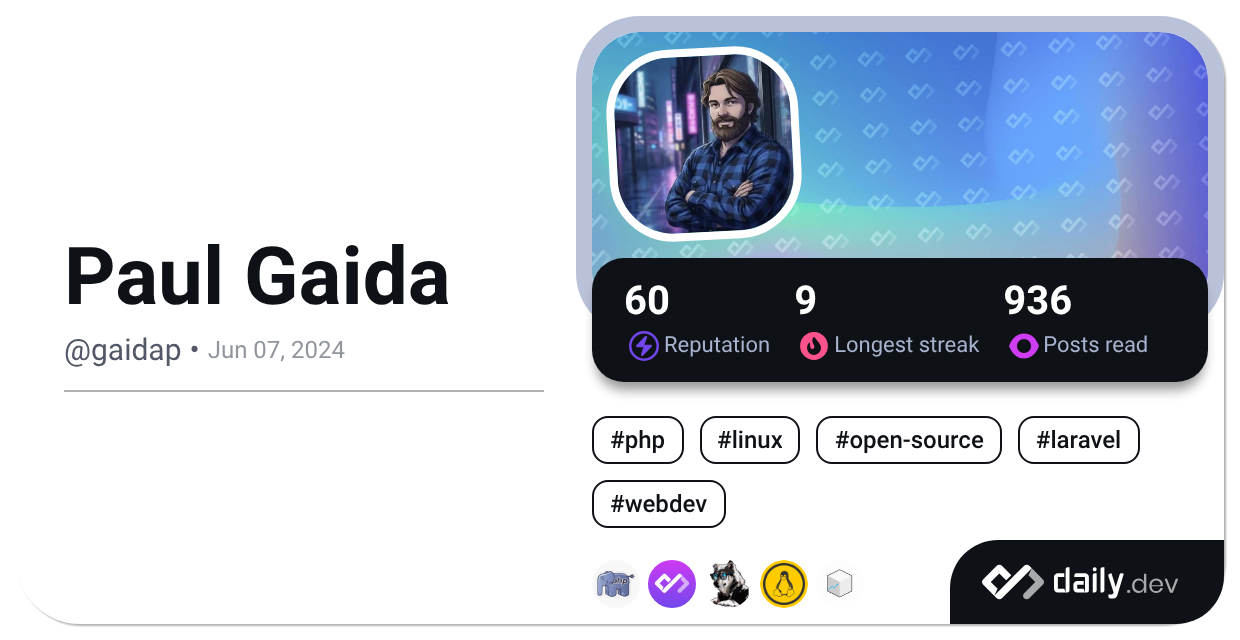 Recent posts by Paul Gaida (@gaidap) | daily.dev