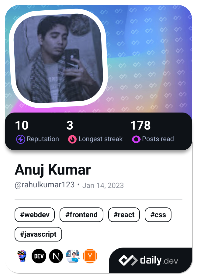 Anujkumarsagar (Anuj Kumar) · GitHub