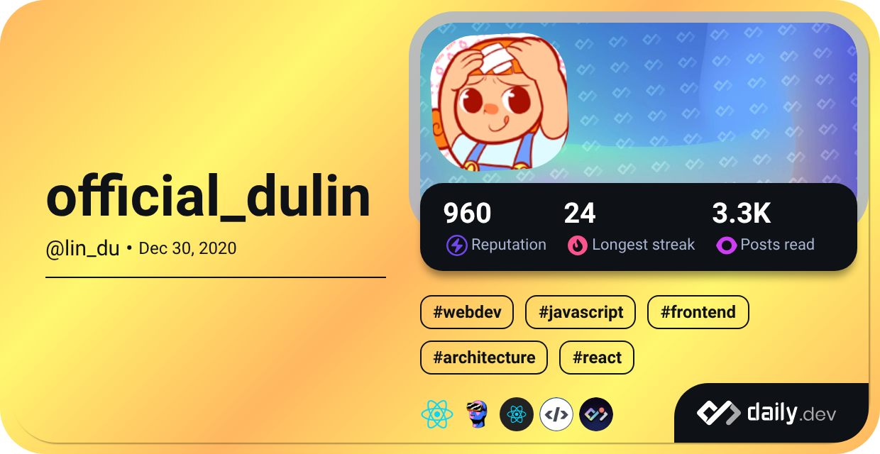 official_dulin | daily.dev