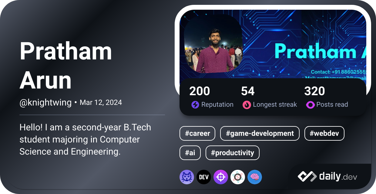 Github Pratham Arunpratham Arun