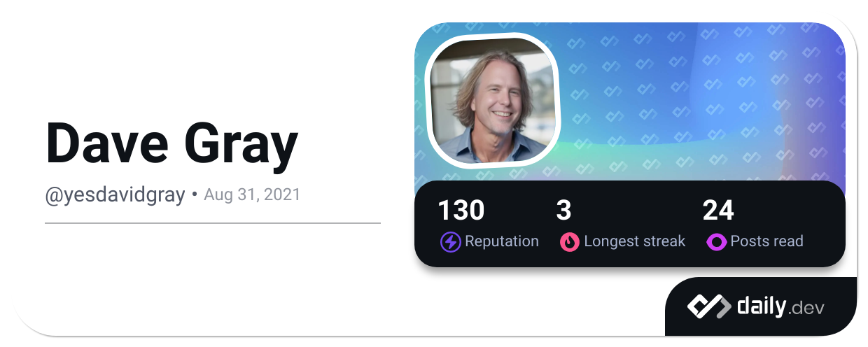 Dave Gray | daily.dev