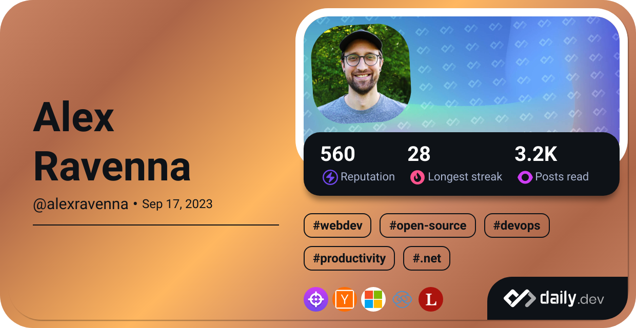 Alex Ravenna | daily.dev