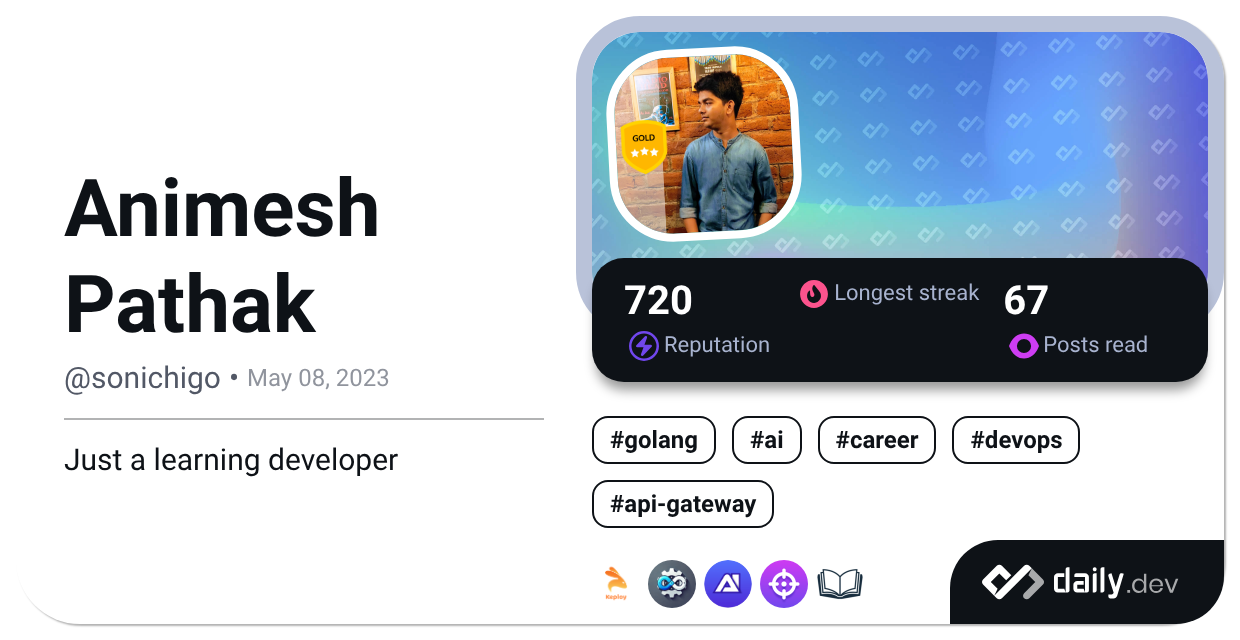 Animesh Pathak | daily.dev