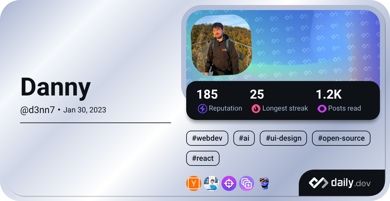 Danny | daily.dev