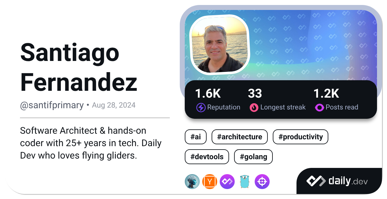 Santiago Fernandez (@santifprimary) | daily.dev