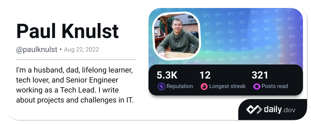 Paul Knulst | daily.dev
