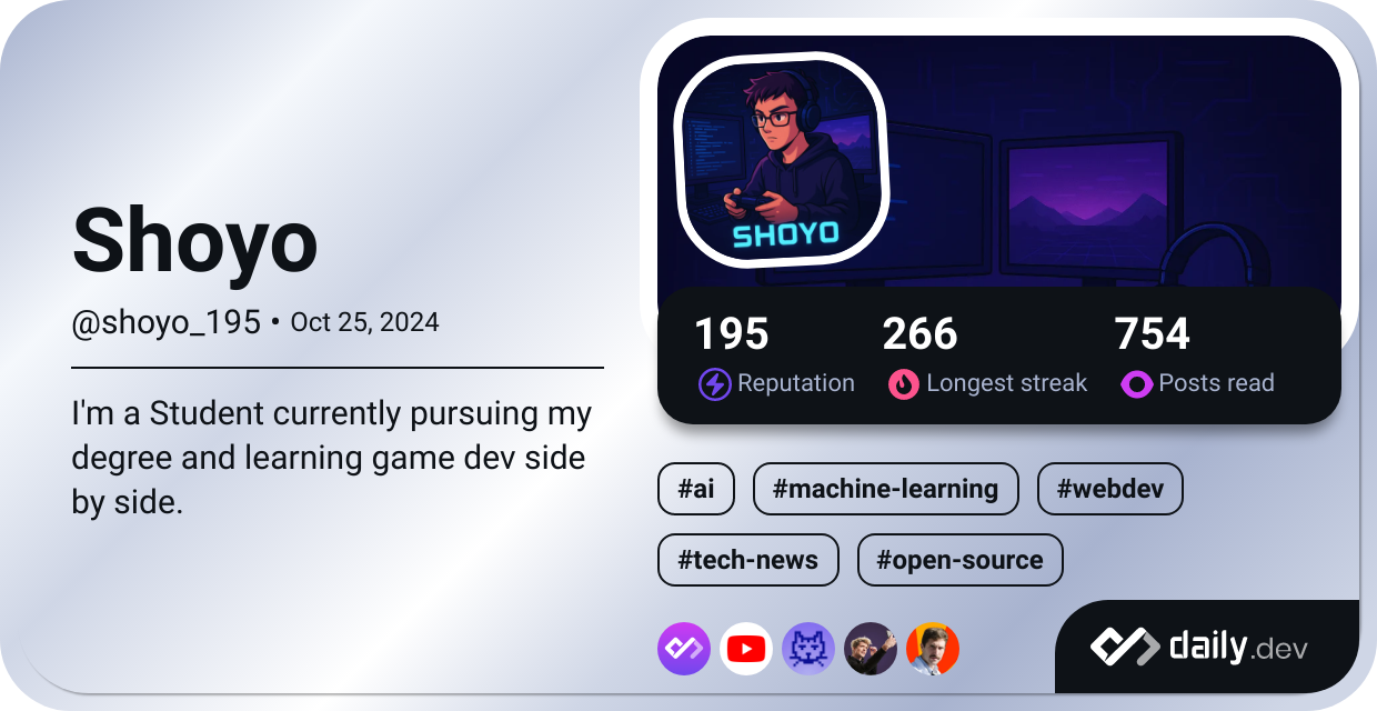 Ayush Agarwal (@ayushagarwal55) | daily.dev