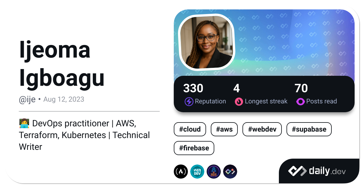 Ijeoma Igboagu | daily.dev