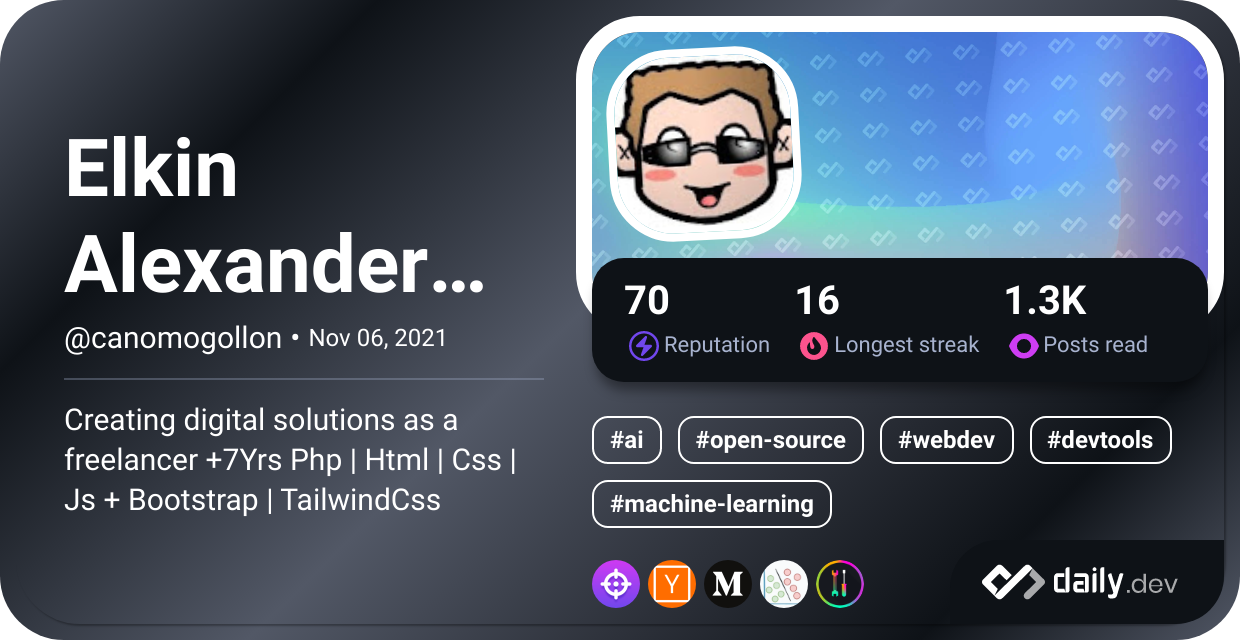 Posts upvoted by Elkin Alexander Cano Mogollon (@canomogollon) | daily.dev