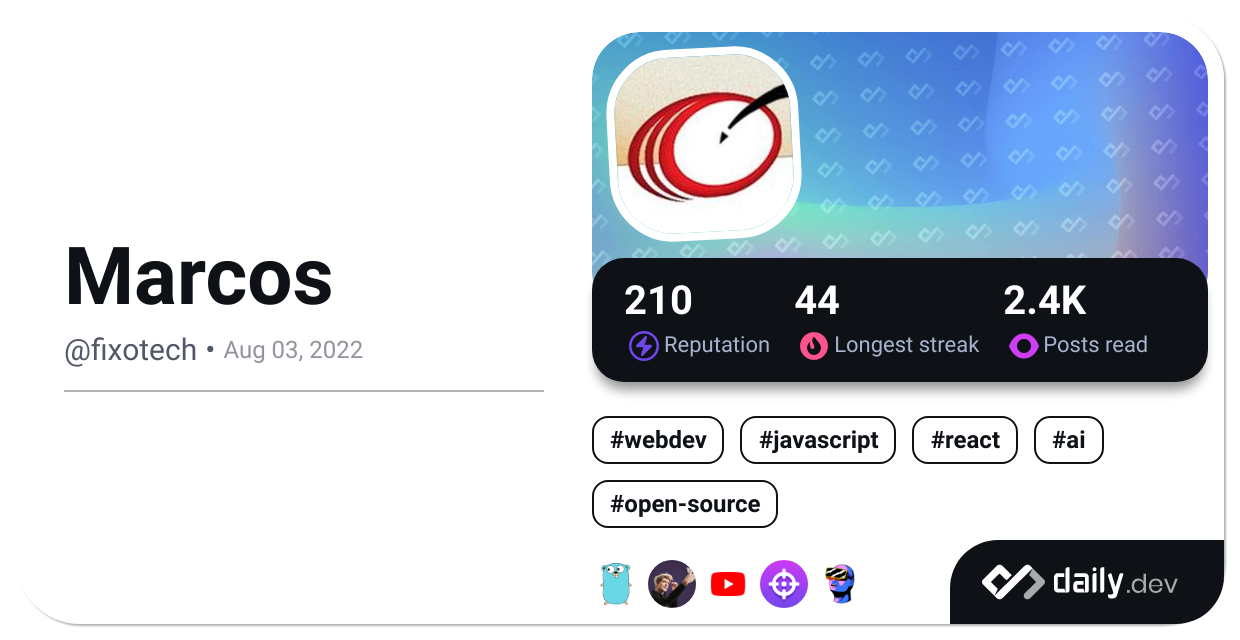 Posts upvoted by Marcos (@fixotech) | daily.dev