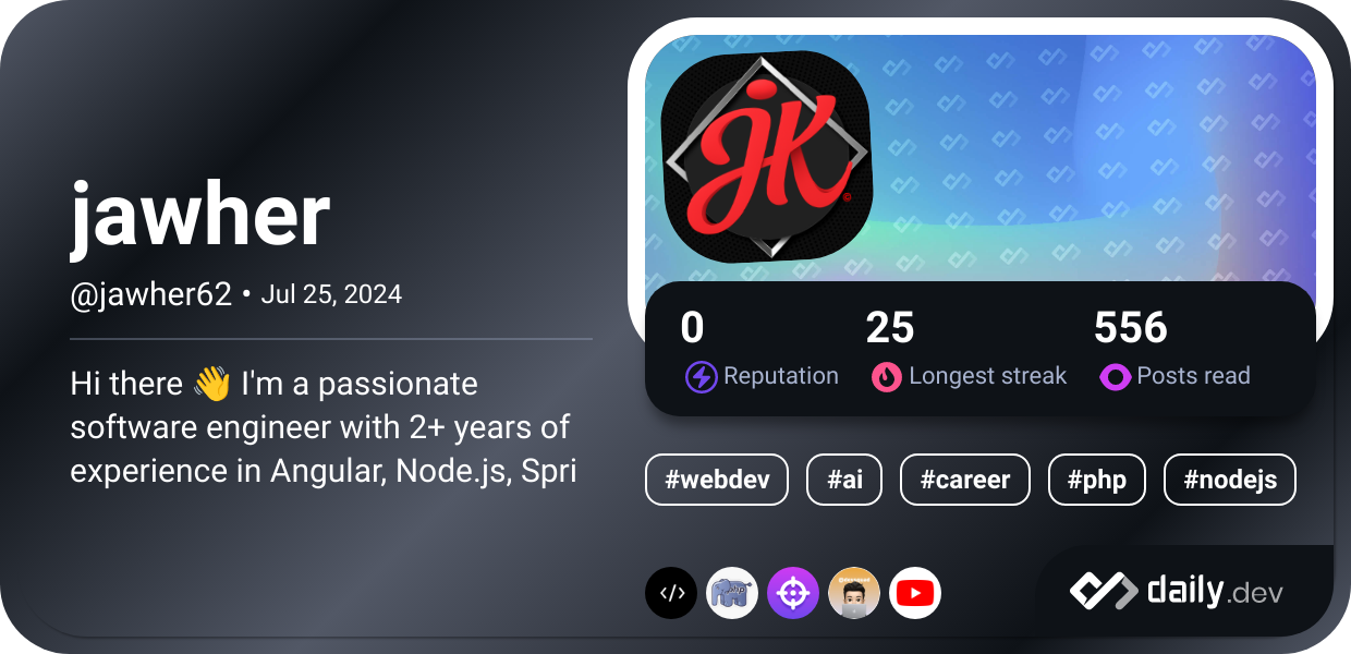 JawherKl (Jawher Kl) · GitHub