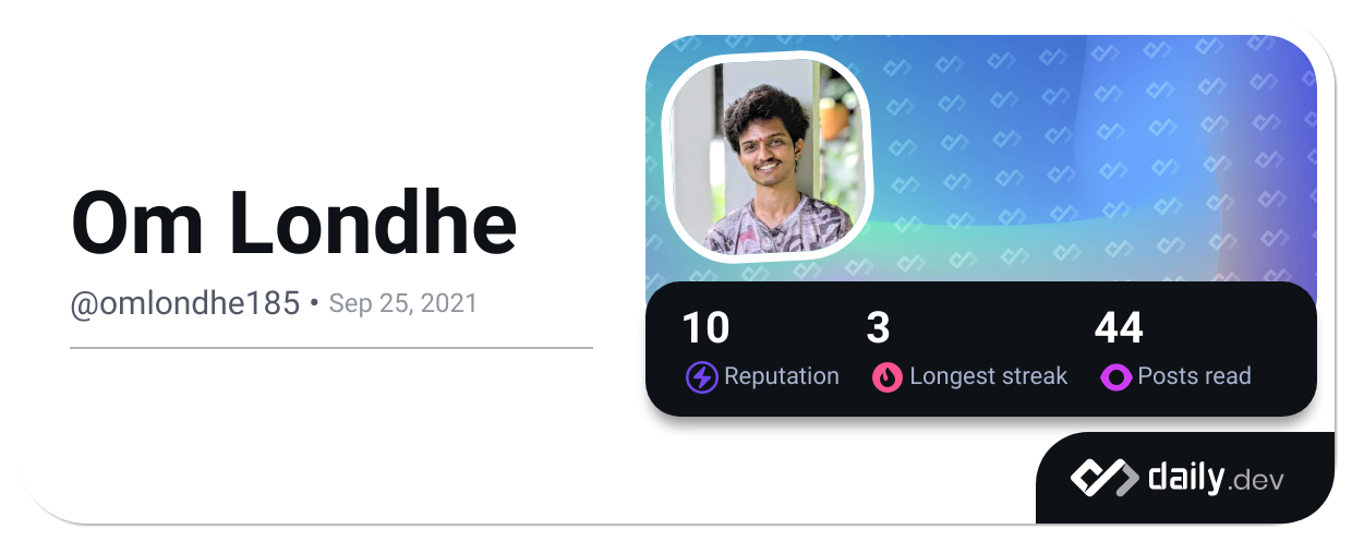 omlondhe (Om Londhe) · GitHub