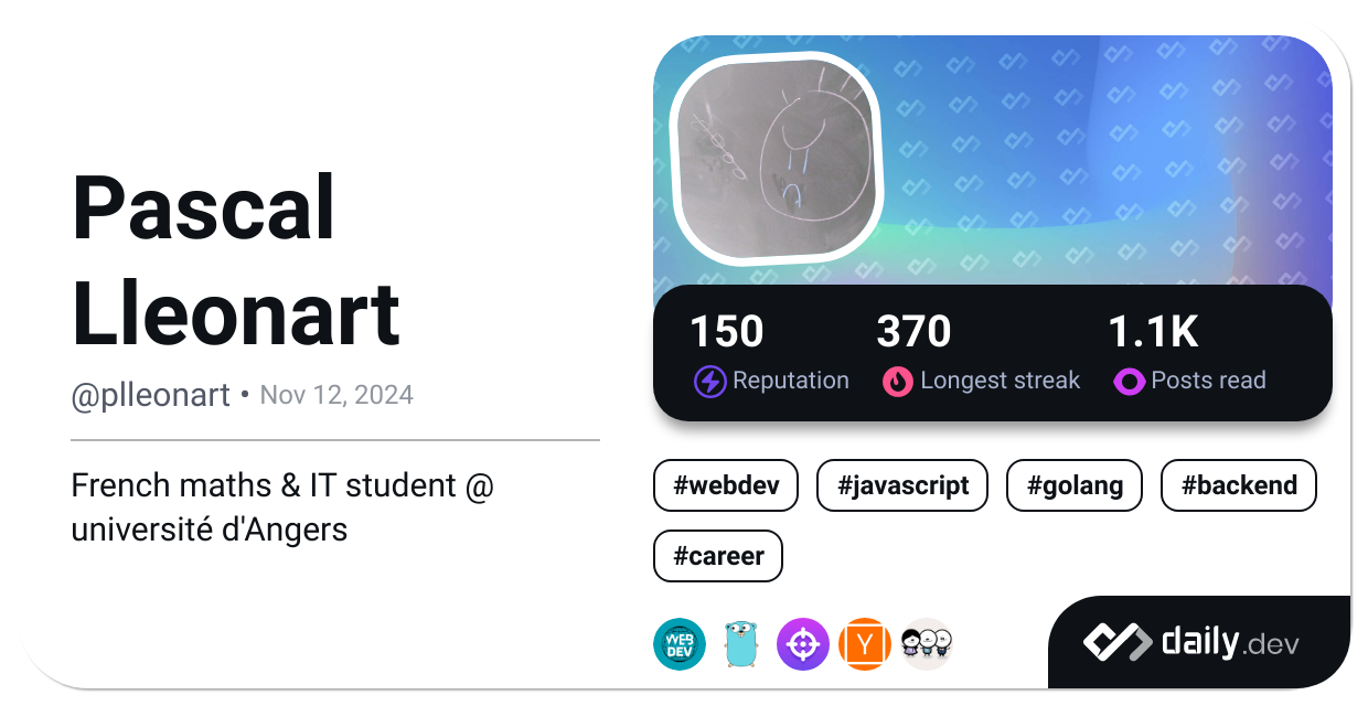 Pascal Lleonart (@plleonart) | daily.dev