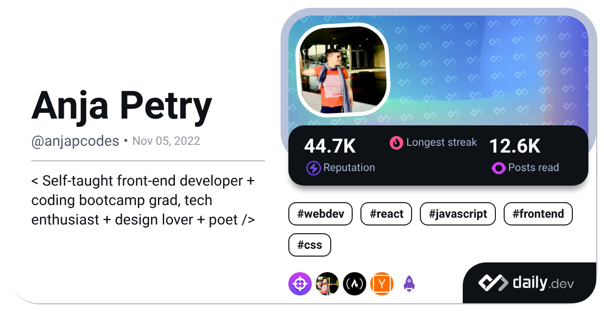 Anja Petry | daily.dev