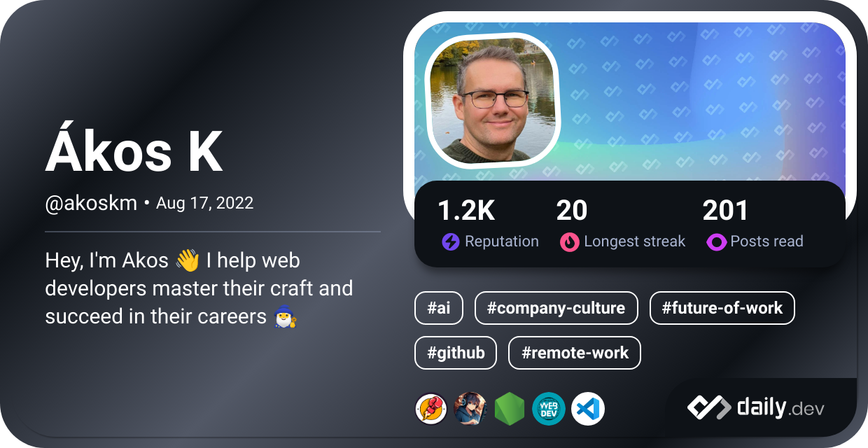 Ákos K Dailydev