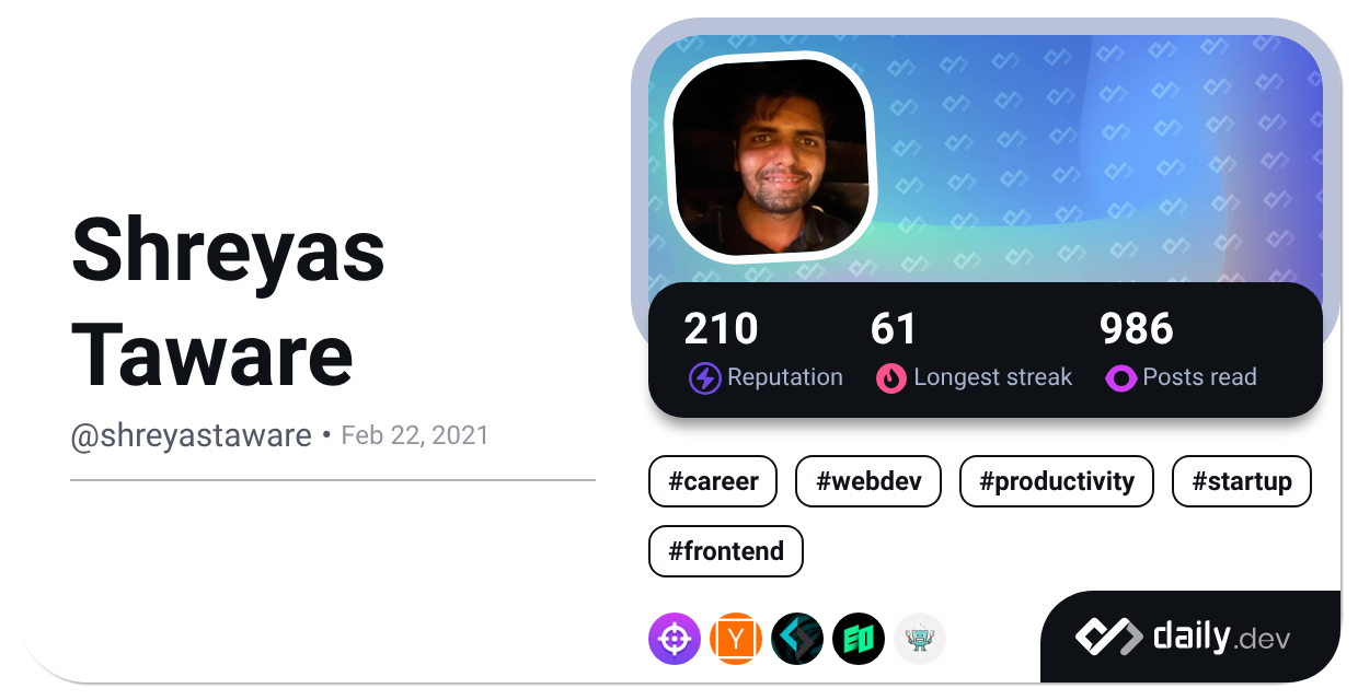 Posts upvoted by Shreyas Taware (@shreyastaware) | daily.dev