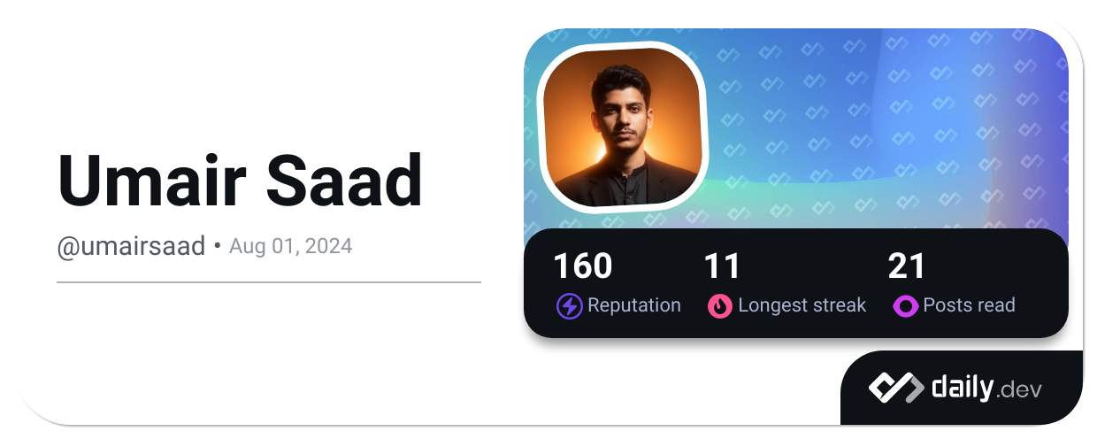 Posts upvoted by Umair Saad (@umairsaad) | daily.dev