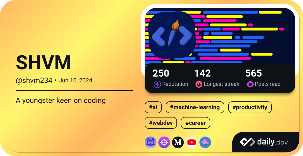 Posts upvoted by SHVM (@shvm234) | daily.dev