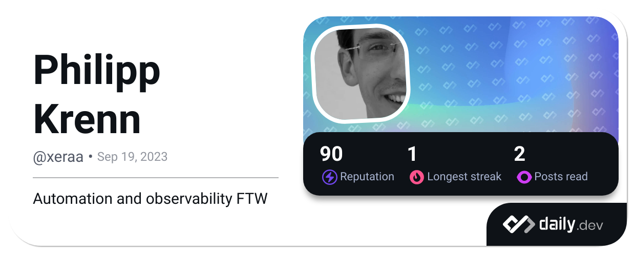 Philipp Krenn (@xeraa) | daily.dev
