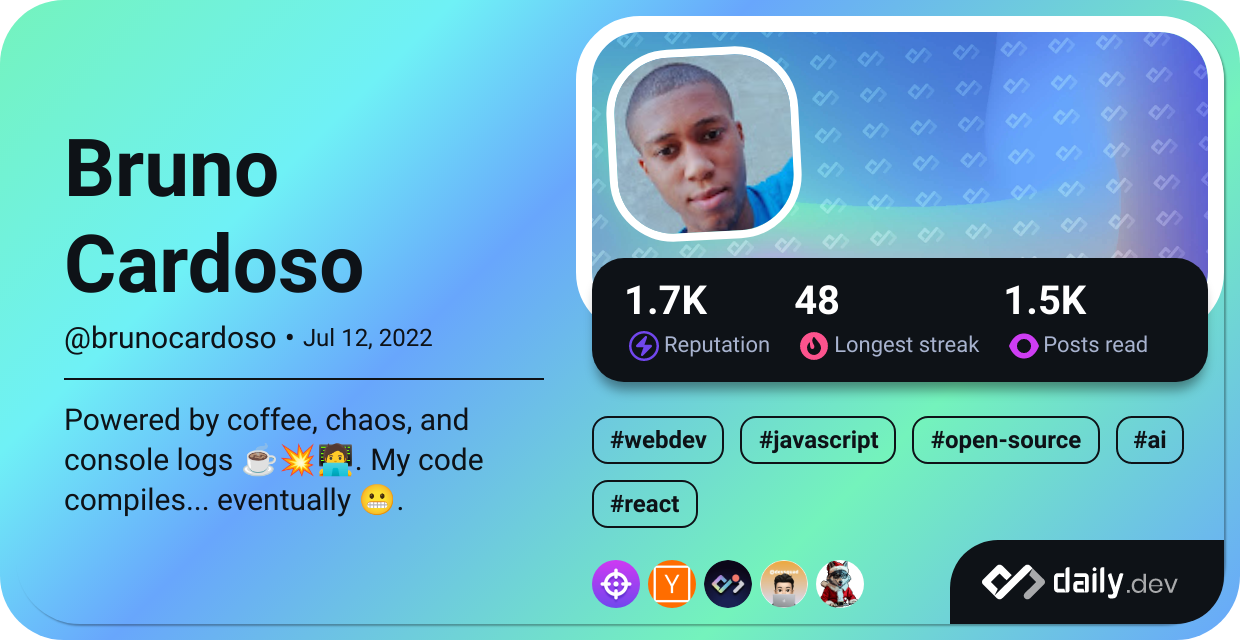 Bruno Cardoso | daily.dev