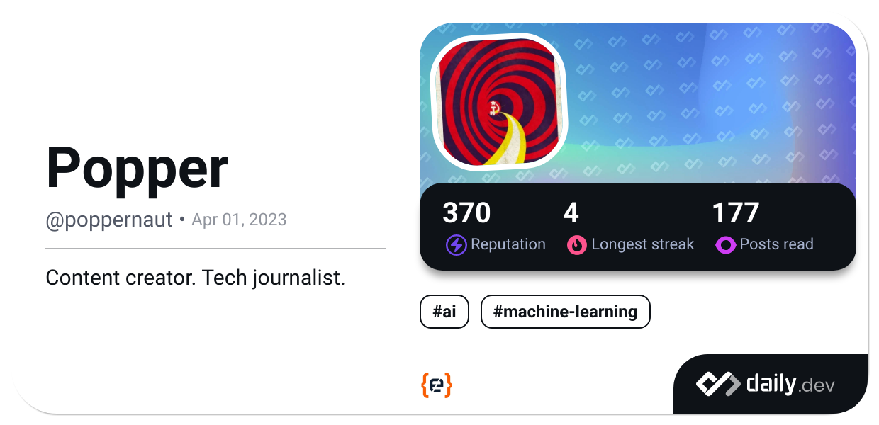 Popper (@poppernaut) | daily.dev