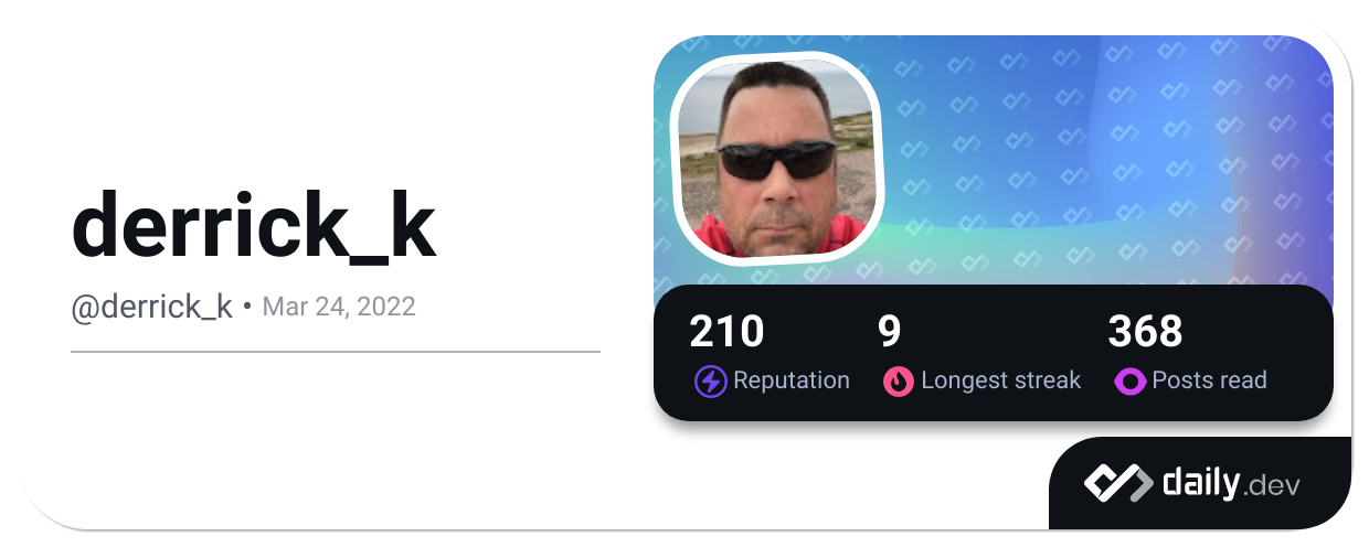 derrick_k | daily.dev