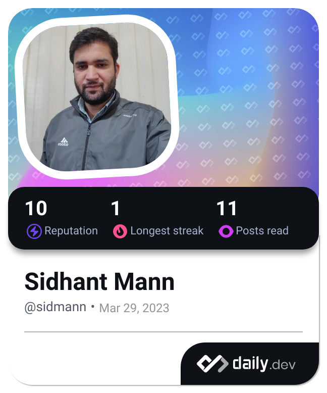 sidmann (Sidhant Mann) · GitHub