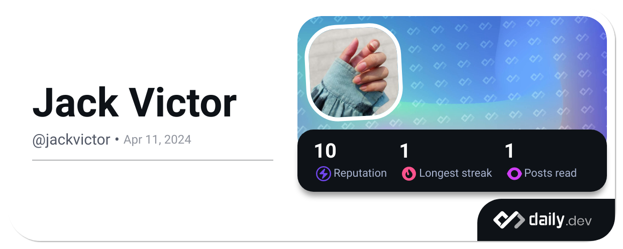 JackVictor1027 (Jack Victor) · GitHub