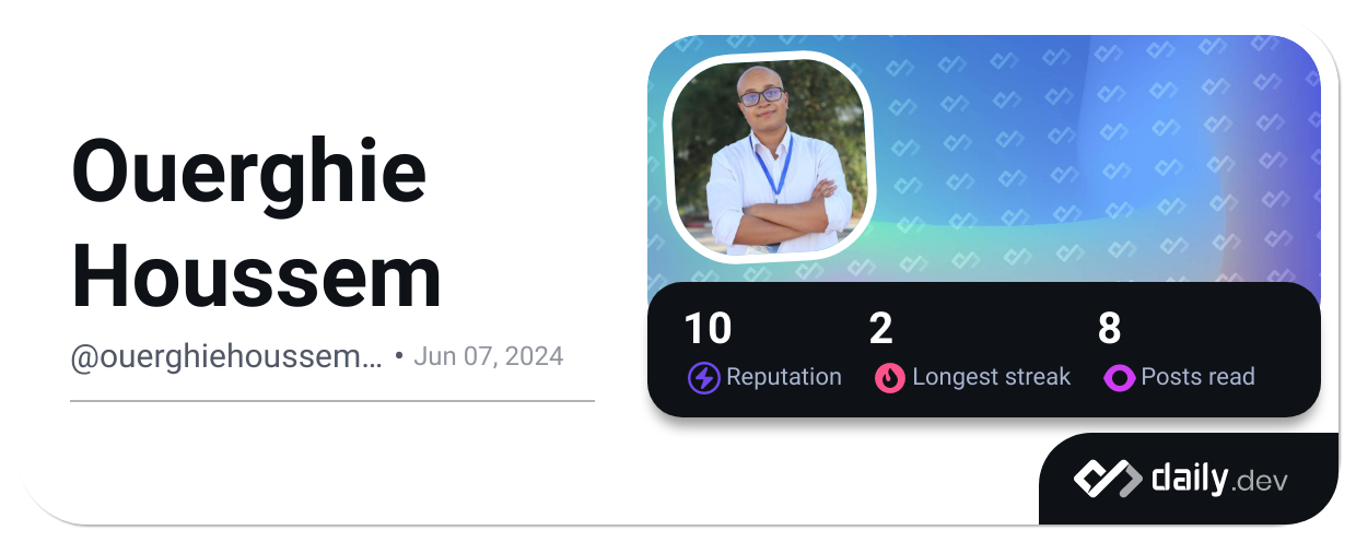 OuerghieHoussem1 (Ouerghie Houssem) · GitHub