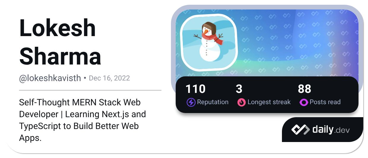 Recent posts by Lokesh Sharma (@lokeshkavisth) | daily.dev